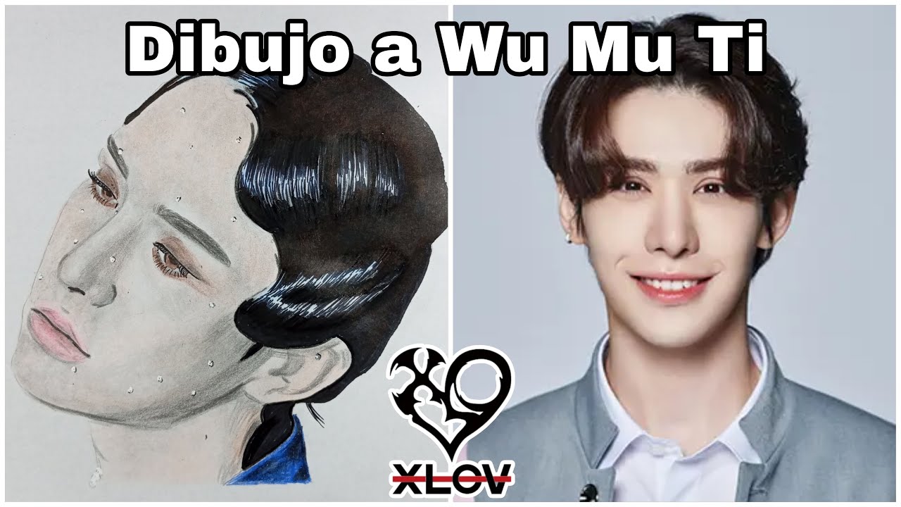 Dibujo a Wu Mu Ti de XLOV | Dibujos De Kpop - YouTube