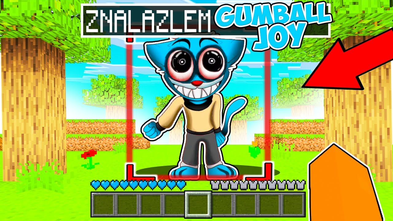 ZNALAZŁEM GUMBALL JOY w Minecraft!😱 - YouTube