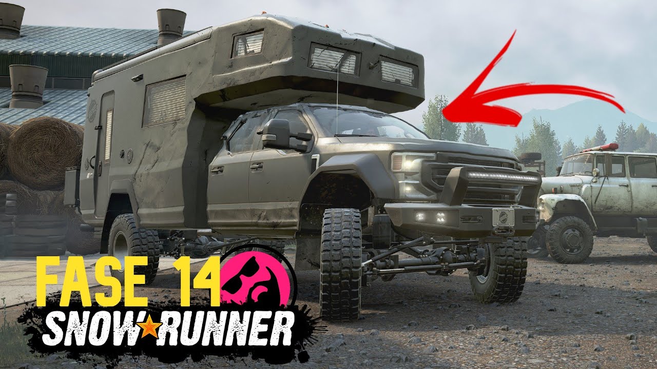 1 | SnowRunner | fase 14 | Rescatando la EarthRoamer LTi - YouTube