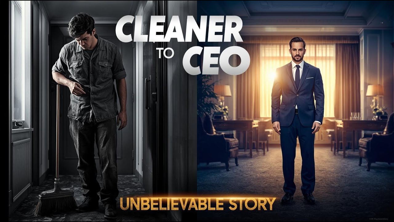 From Cleaner to CEO… His Story Will Inspire You!” - YouTube