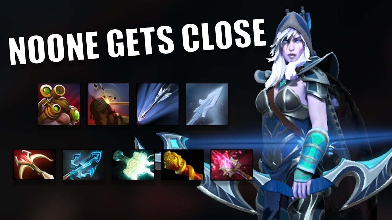 Drow Sniper Is Insane [Dota 2 Atomic War] - YouTube