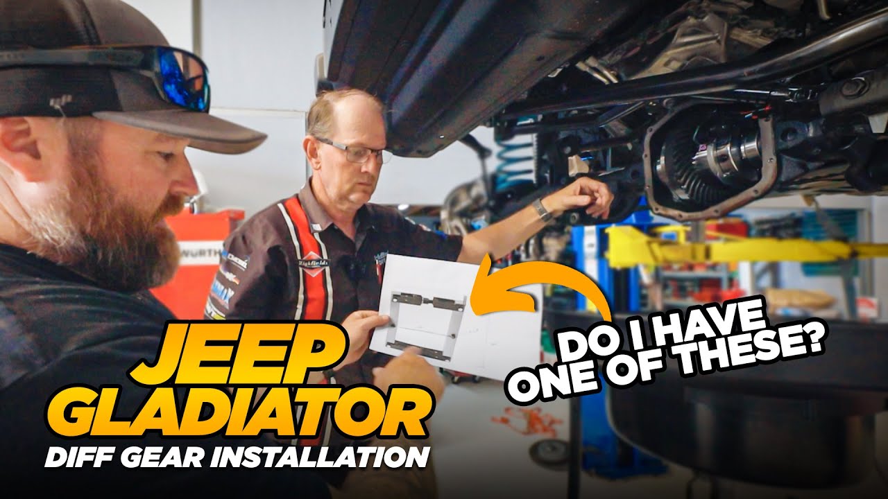 Jeep Gladiator Diff Gear Install - REUBENCON Part 2 - YouTube