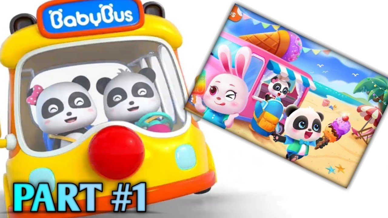 Baby bus PART #1/baby song/babybus/panda,baby shark song 🌞🌞 - YouTube