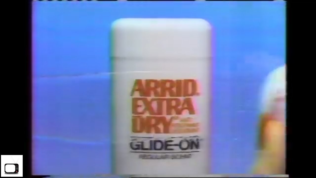 Arrid Extra Dry Deodorant Commercial (1987) - YouTube
