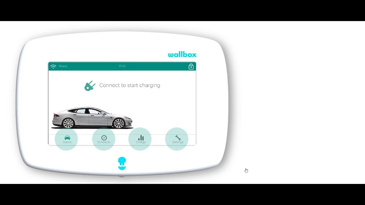 Wallbox Commander - Screen interface - YouTube