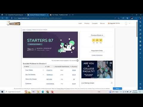 Buy Ten Packets || Starter 87 Codechef Solution in java || join telegram link in description ...