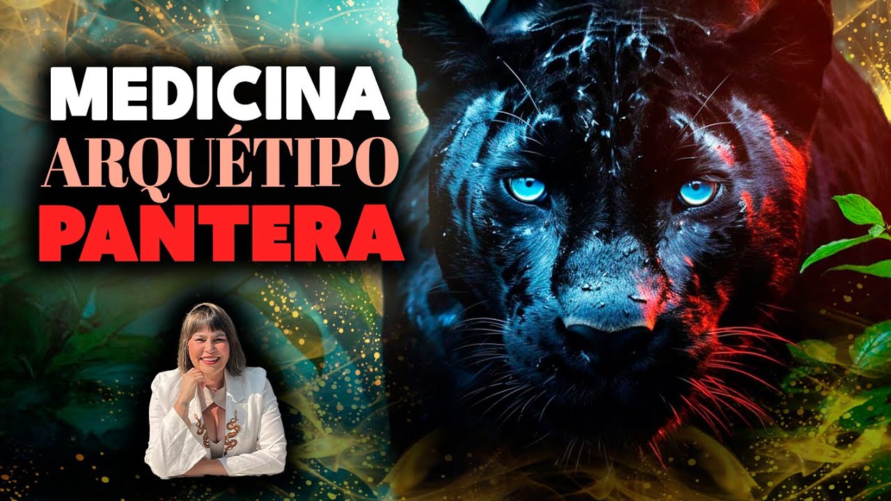 Medicina e meditação do arquétipo animal de poder pantera negra - YouTube