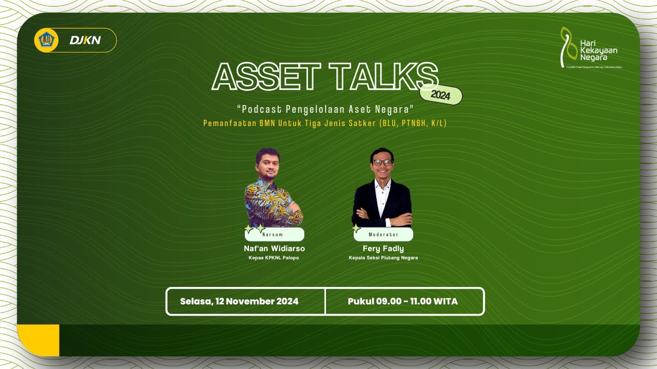 Pemanfaatan BMN Untuk Tiga Jenis Satker (BLU, PTNBH, K/L) - YouTube