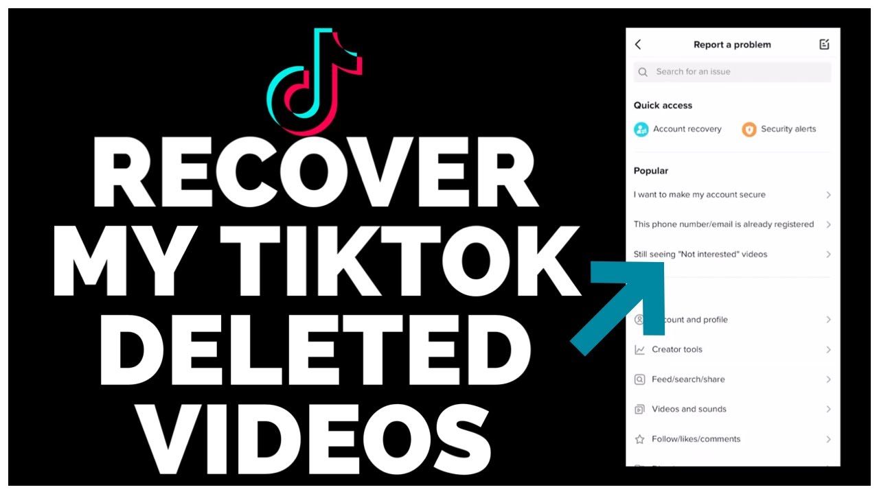 TikTok How To Recover My Tiktok Deleted Videos TikTok Account tiktok-how-to-recover-my-tiktok-deleted-videos-tiktok-account