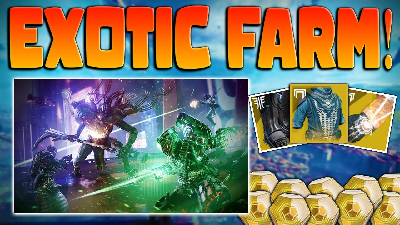 NEW Exotic Armor Farm! GUARANTEED Exotic Drops! | Destiny 2! - YouTube