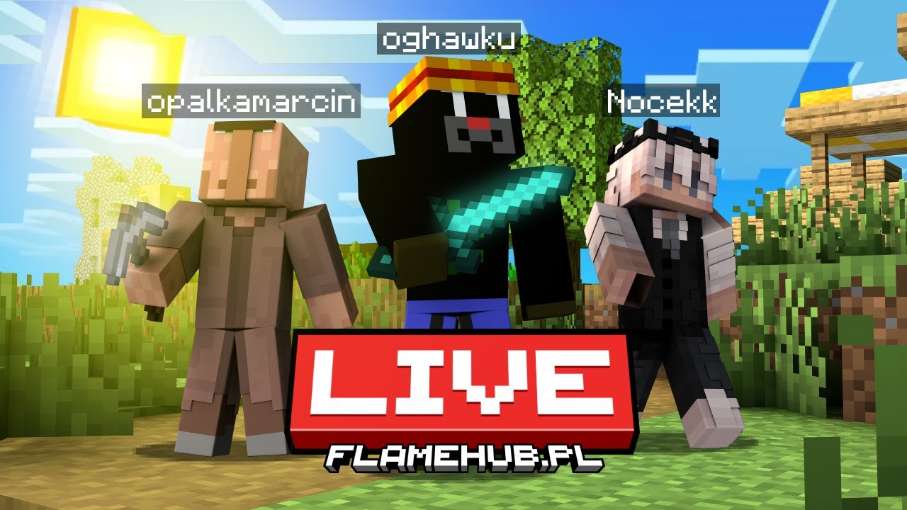 🔴LIVE ON🔴 GRAMY NA FLAMEHUB.PL | SKYPVP - YouTube
