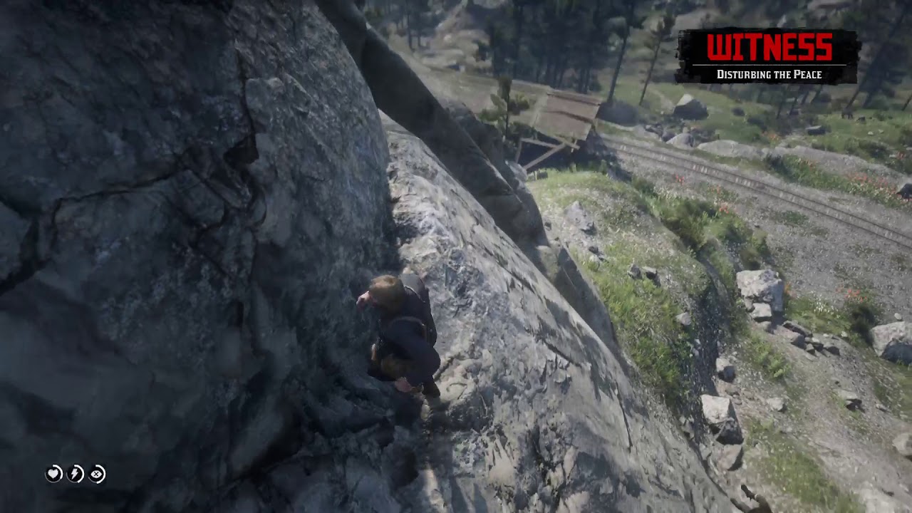Old man gets pushed off cliff - YouTube