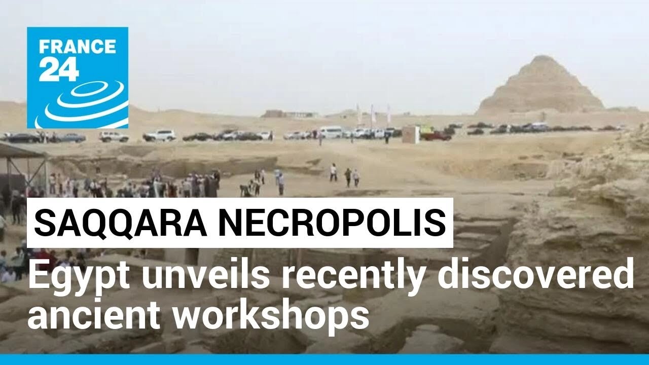 Tombs in Saqqara necropolis: Egypt unveils recently discovered ancient ...
