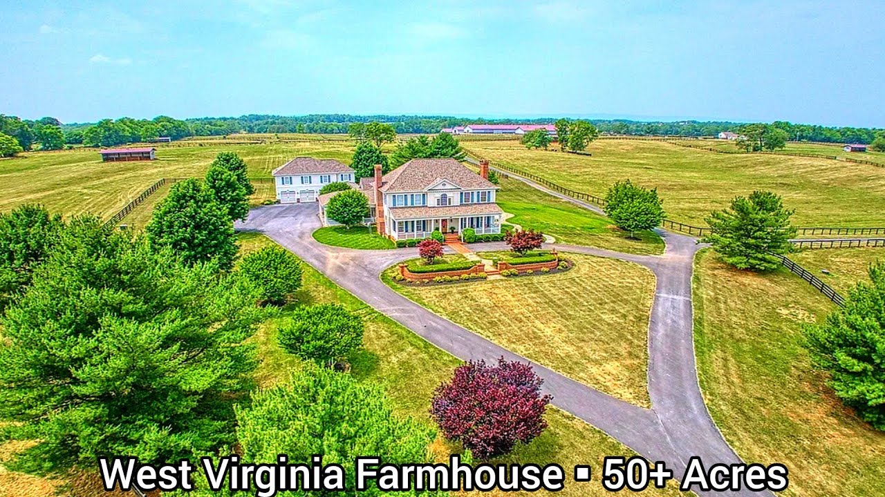 West Virginia Farmhouse For Sale | 50 Acres | West Virginia Land For ...