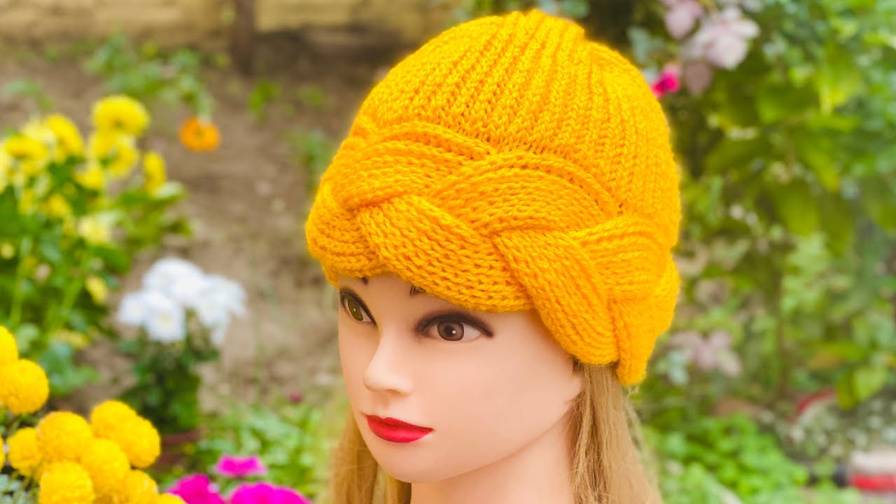 Stylish Girls Woollen Cap design/बहुत ही सुंदर डिज़ाइनर केप बनाए बहुत ...