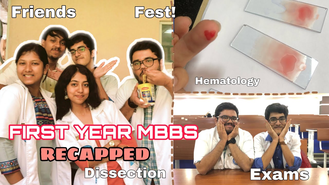 1st YEAR MBBS recapped! Best memories and new experiences. - YouTube