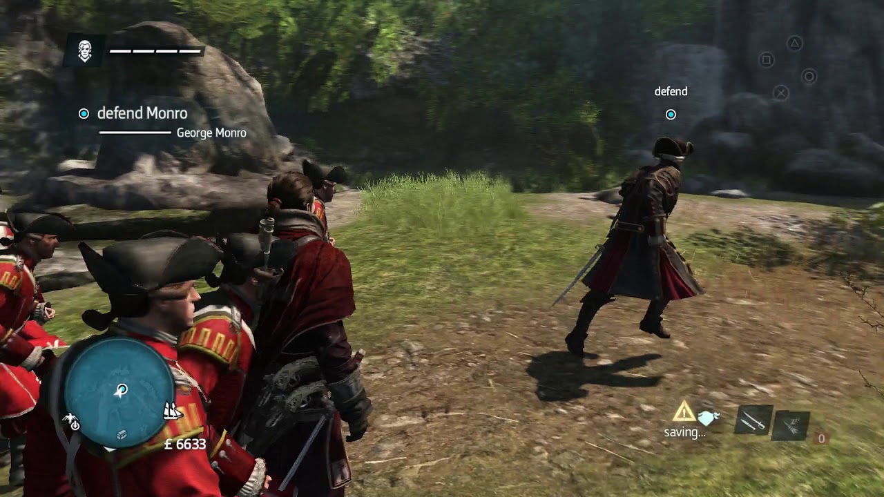 Assassin's Creed Rogue R - Honor and Loyalty: Escort Monro and His Men ...