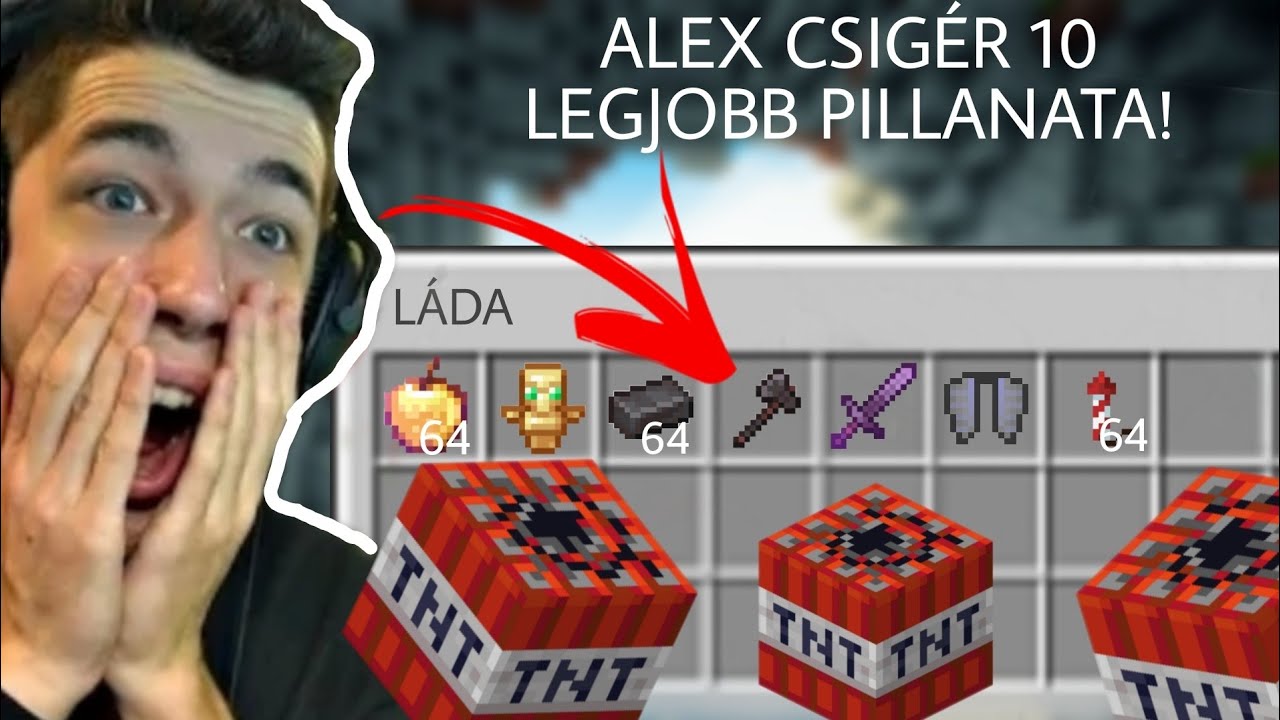 ALEX CSIGÉR TOP 10 LEGJOBB PILLANATA! - YouTube