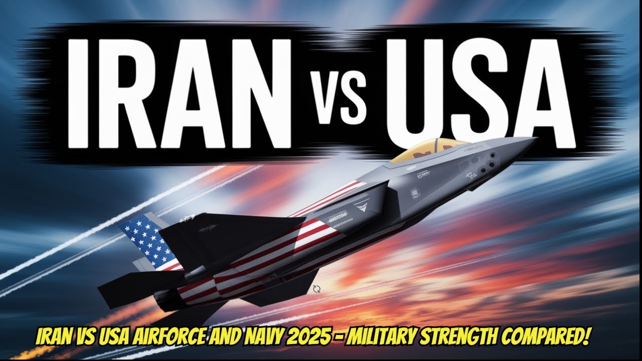 Iran vs USA Airforce and Navy 2025 – Military Strength Compared! - YouTube