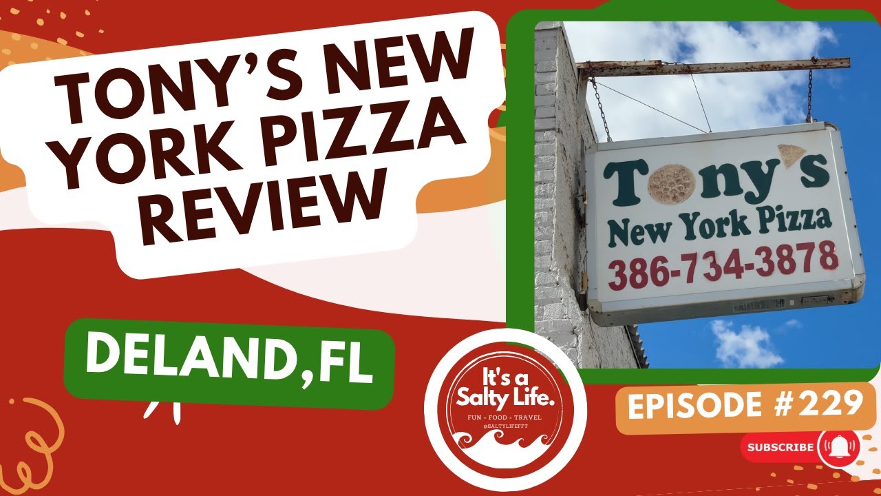 Tony's New York Pizza Review, Deland, FL #229 - YouTube