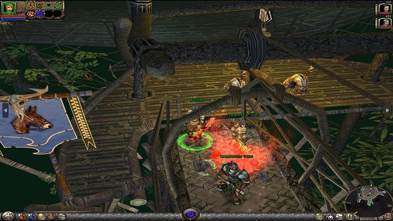 Dungeon Siege 2 Multiplayer Gameplay #2 (no commentary) - YouTube