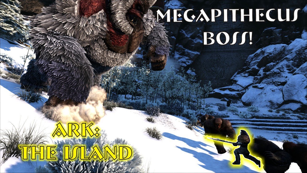 Boss Fight #2 - Megapithecus! - ARK: ASE - YouTube