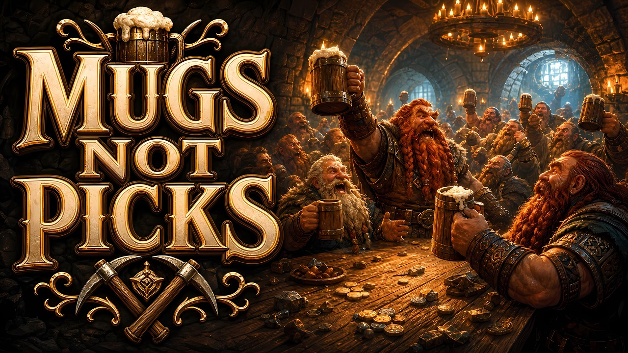 Dwarven Tavern Song 🍺 Not With Picks, But With Mugs | Epic Fantasy Ale ...