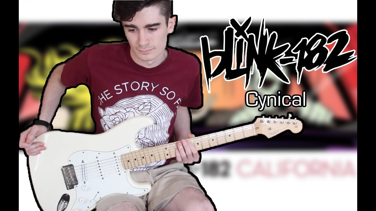 Blink 182 - Cynical (Guitar & Bass Cover w/ Tabs) - YouTube