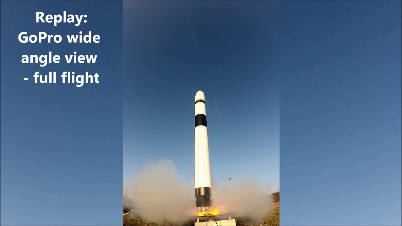 RFA One 1:20 model rocket test launch 1 - YouTube