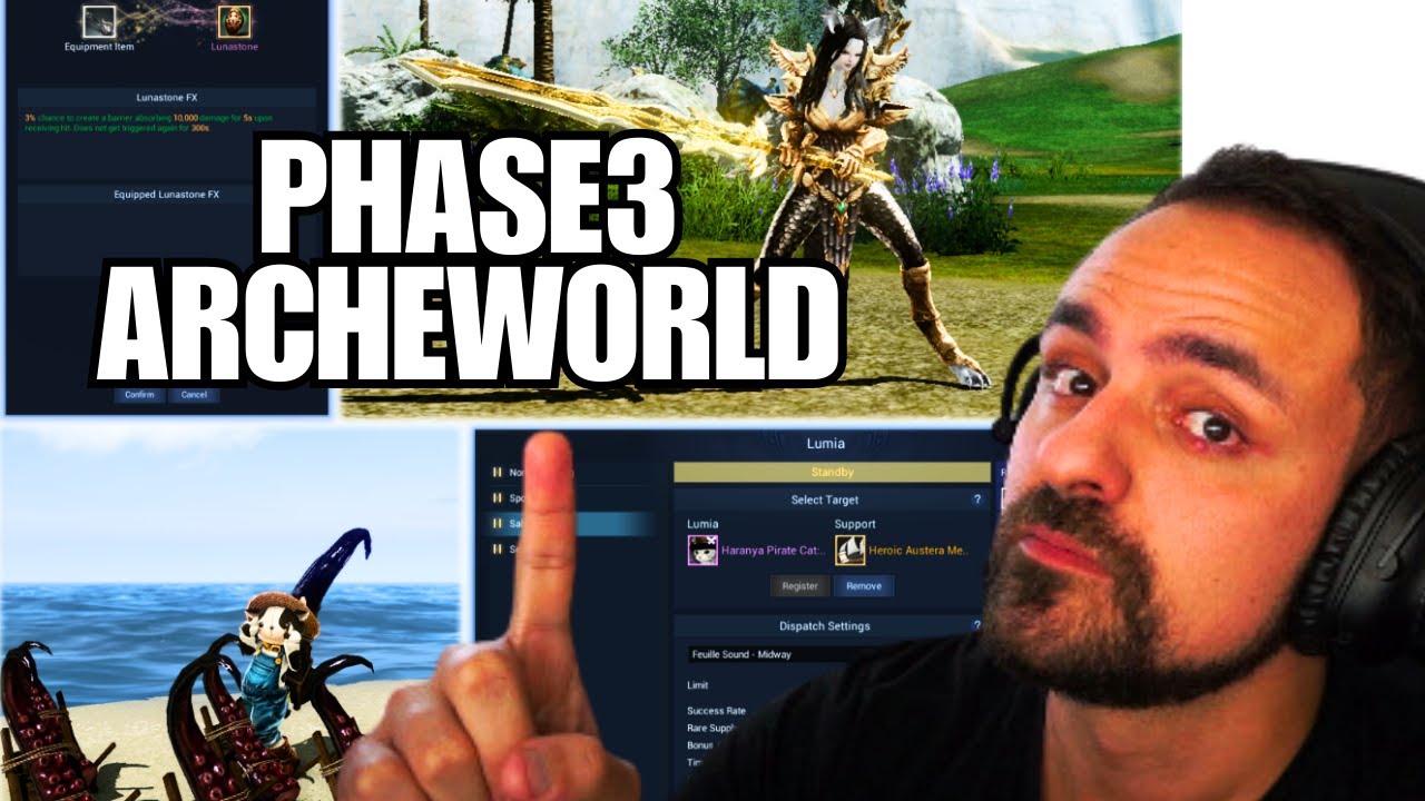 O MELHOR MOMENTO DO ARCHEWORLD! PHASE 3! - YouTube