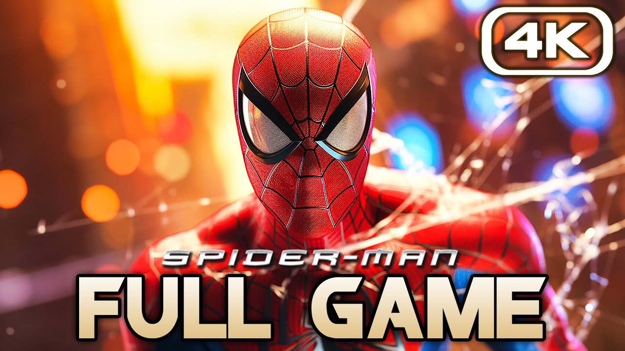 SPIDER-MAN THE MOVIE Gameplay Walkthrough FULL GAME (4K 60FPS) No ...