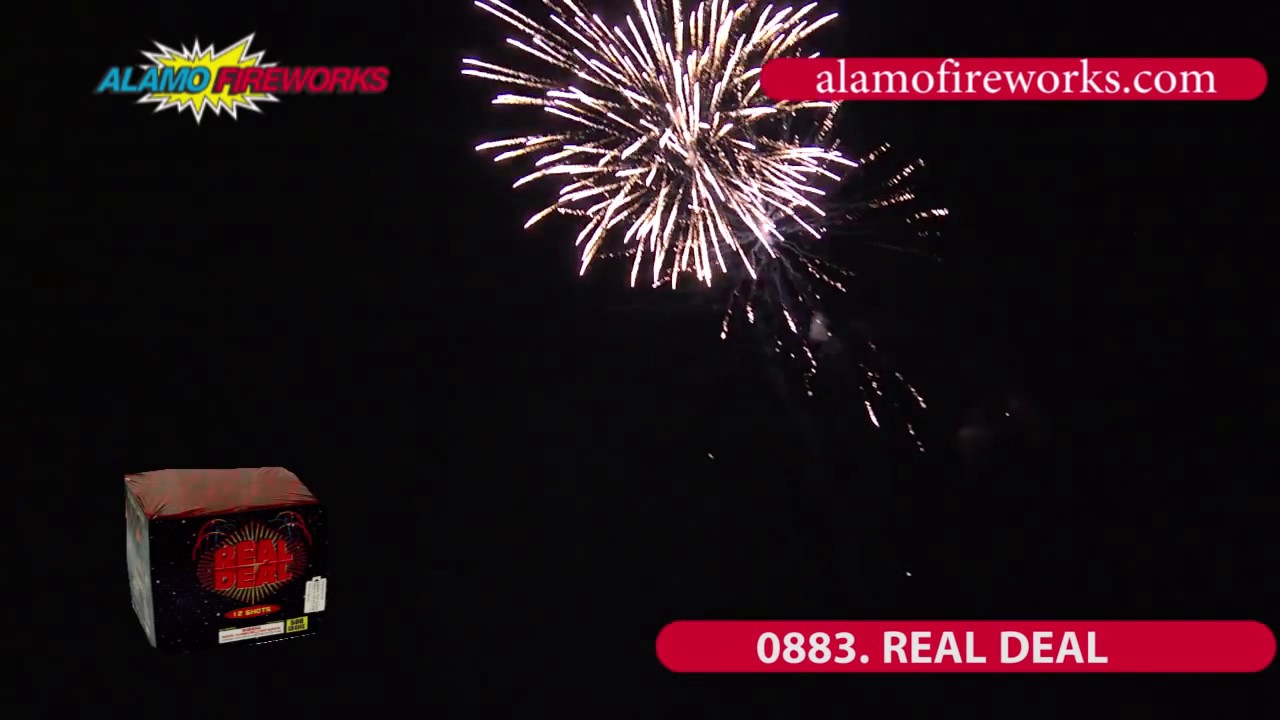 Real Deal #0883 - Alamo Fireworks - YouTube