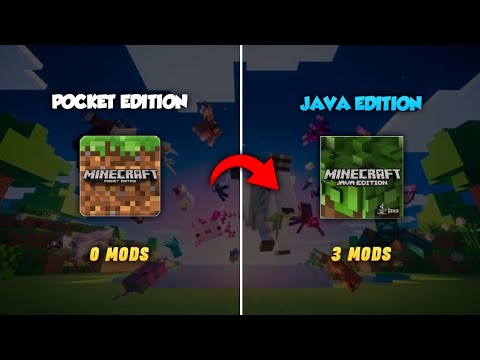 3 MODS That Changed My Minecraft *Pocket Edition To Java Edition* 😱 I ...