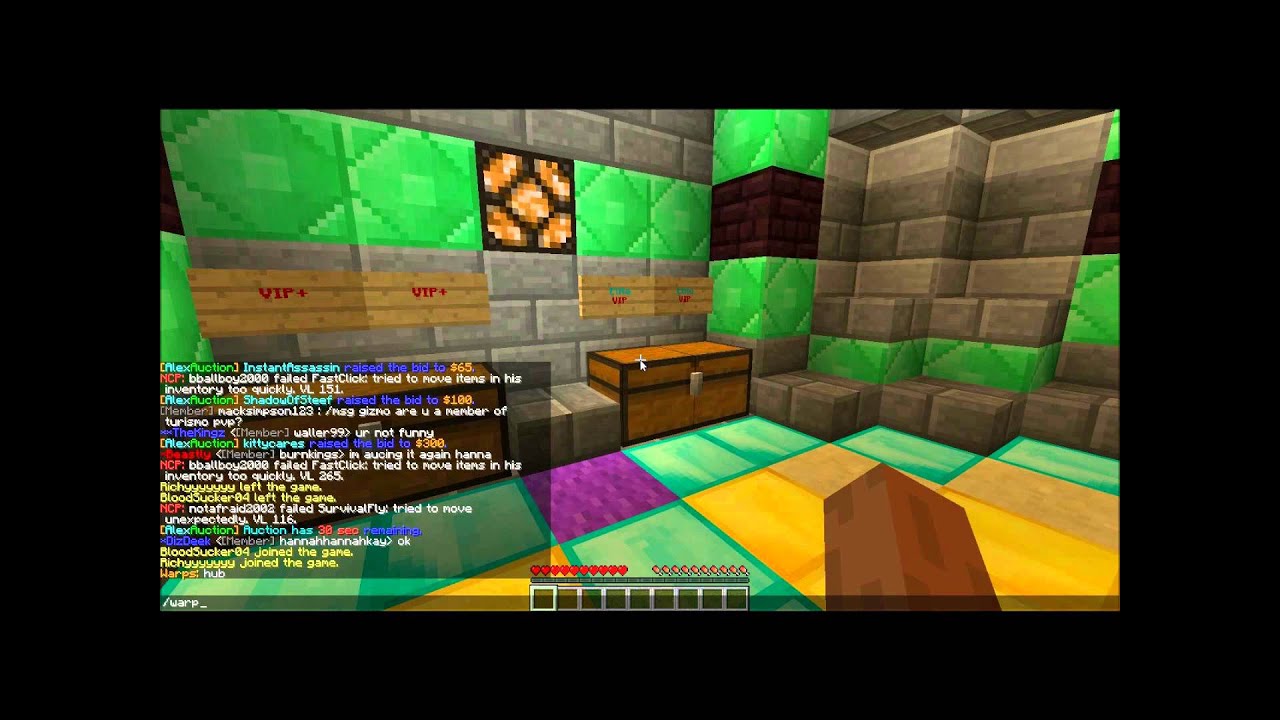 Minecraft raiding 1.5 server - YouTube