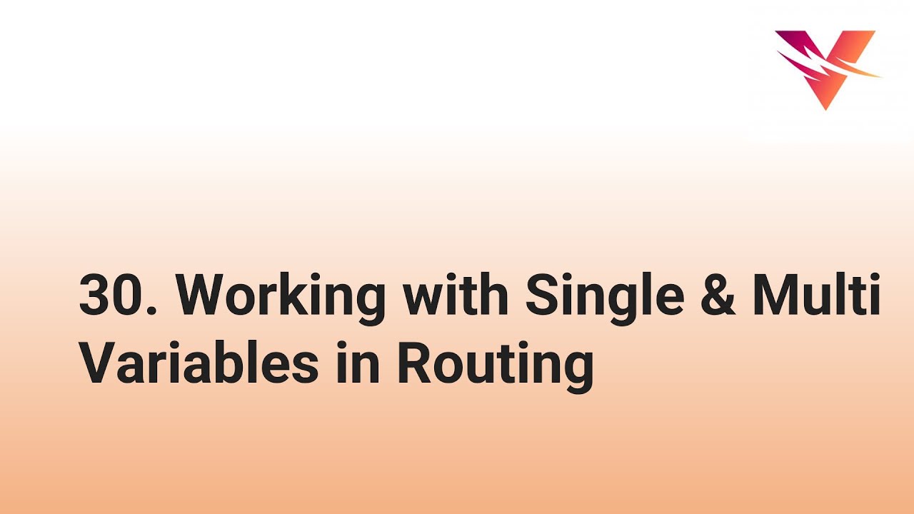 Working With Single And Multi Variables In Routing Asp Core 5 0 Web