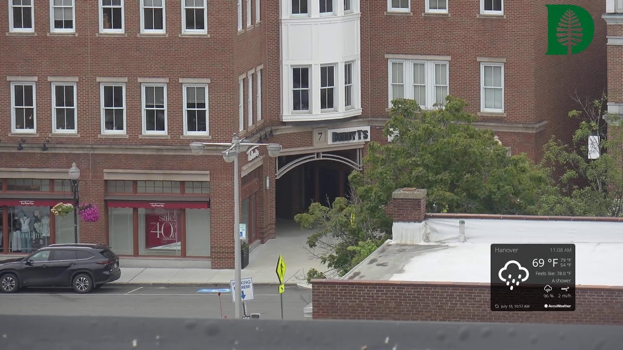 Dartmouth College Hanover Inn Webcam - YouTube