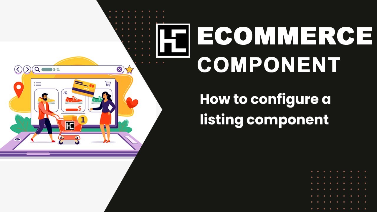 How to configure a listing component - YouTube