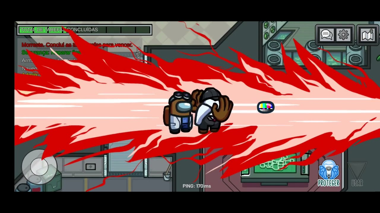 jogando among sos - YouTube