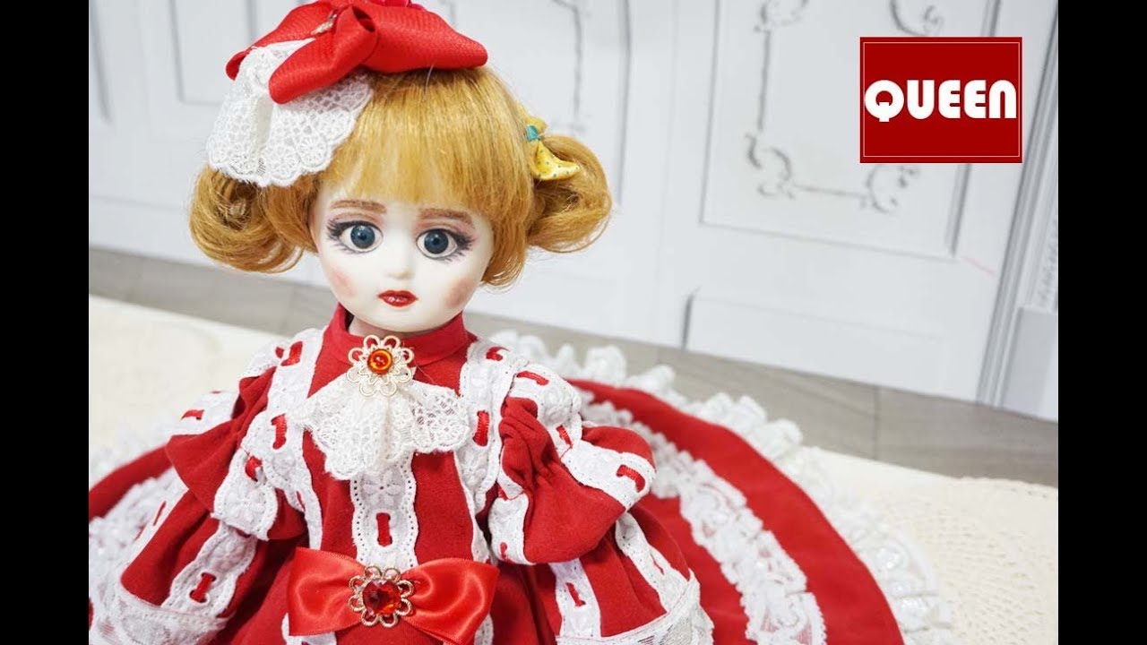 [Doll*Makeover*QUEEN] 초라한 빈티지 포세린돌 인형을 변신 * 메이크오버 * 리페인팅(FIN) - YouTube