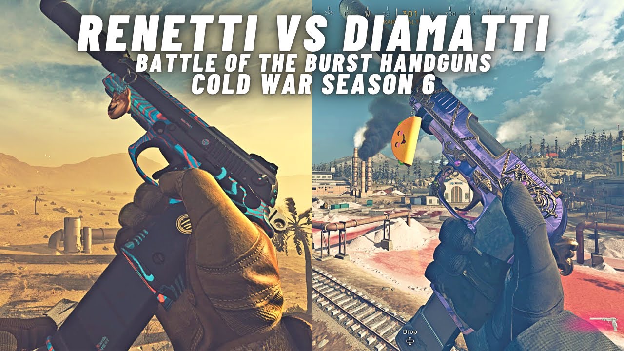 MW Renetti vs CW Diamatti (REDUX) | Warzone: CW Season 6 | Gun vs Gun ...