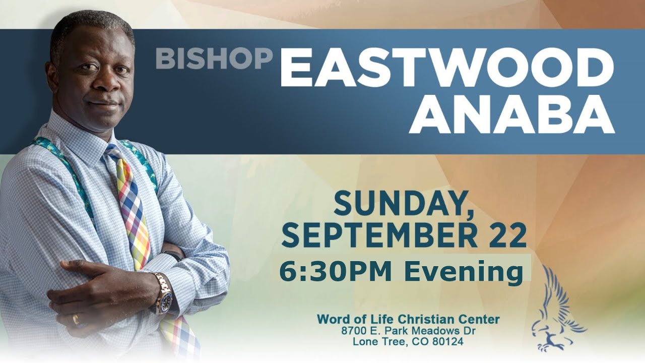 Sunday Evening Eastwood Anaba 09/22/2024 - YouTube