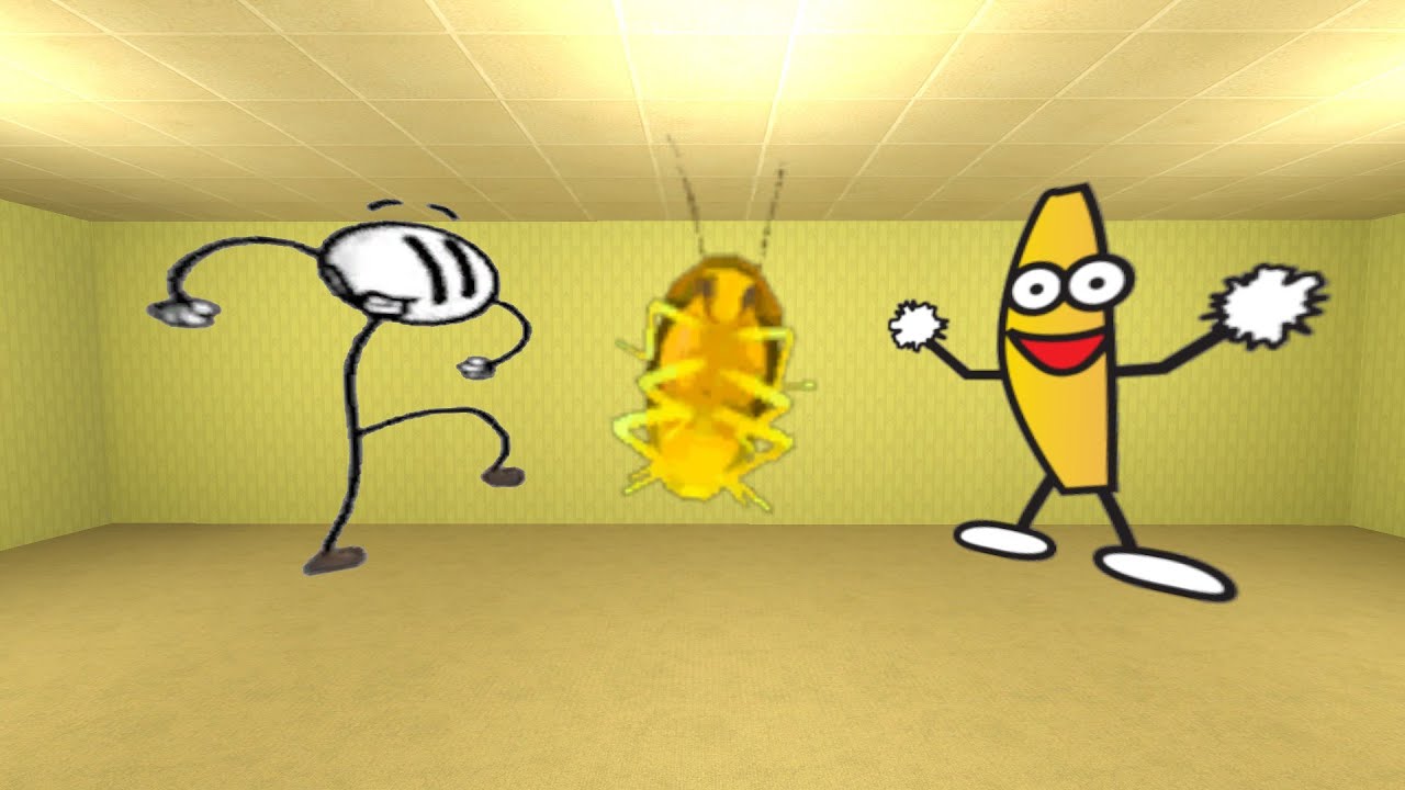 Cockroach Super, Henry Stickmin and Banana Nextbot Gmod | Garry's Mod ...