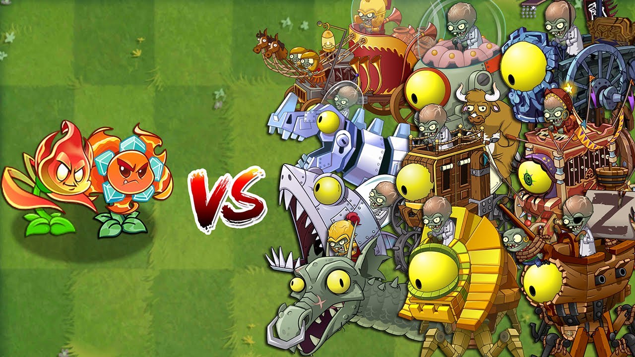 Plants vs Zombies 2 Final Boss - Team Random Plants vs Pvz2 All Bosses ...