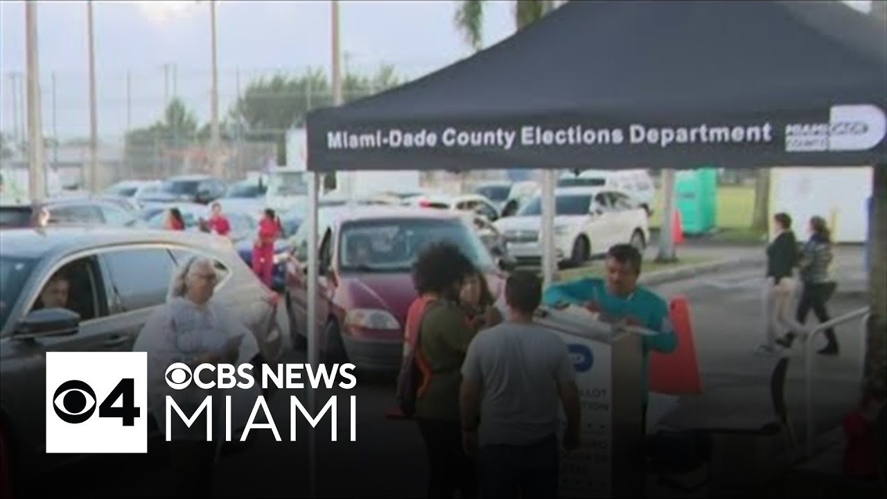Republicans voters outnumbering Dems in Miami-Dade County - YouTube