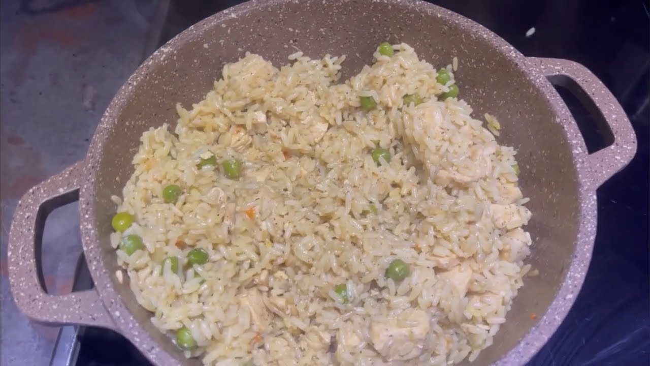 Oriz me gjoks pule,menyra me e mire e pergaditjes se orizit - YouTube