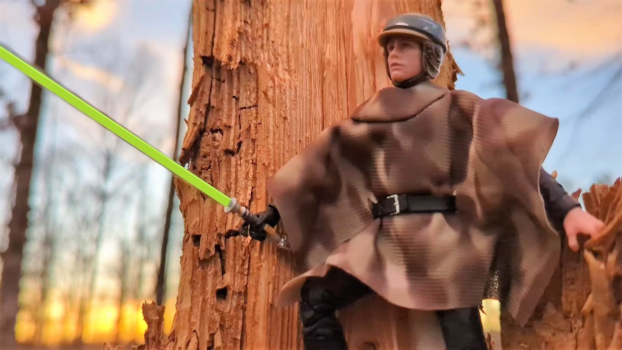 Luke Skywalker ENDOR ROTJ | The Black Series 6" STAR WARS TOY REVIEW ...