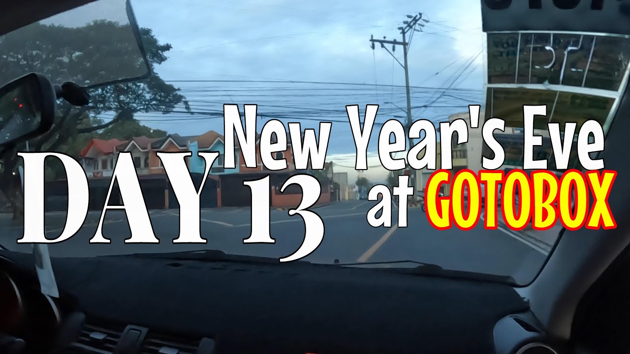 DAY 13 | New Year's Eve at GOTOBOX | Part 1 - YouTube