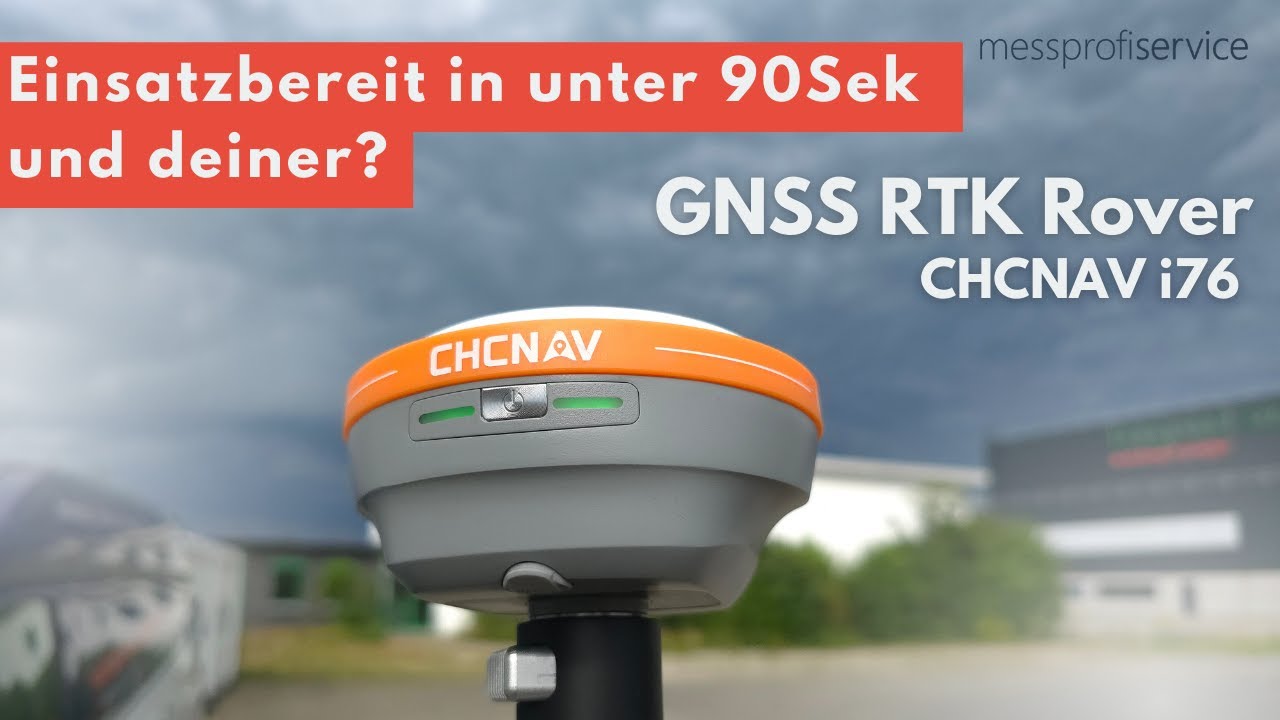 messprofiservice GNSS Rover Set CHCNAV i76 - Zusammenbau und Start in ...