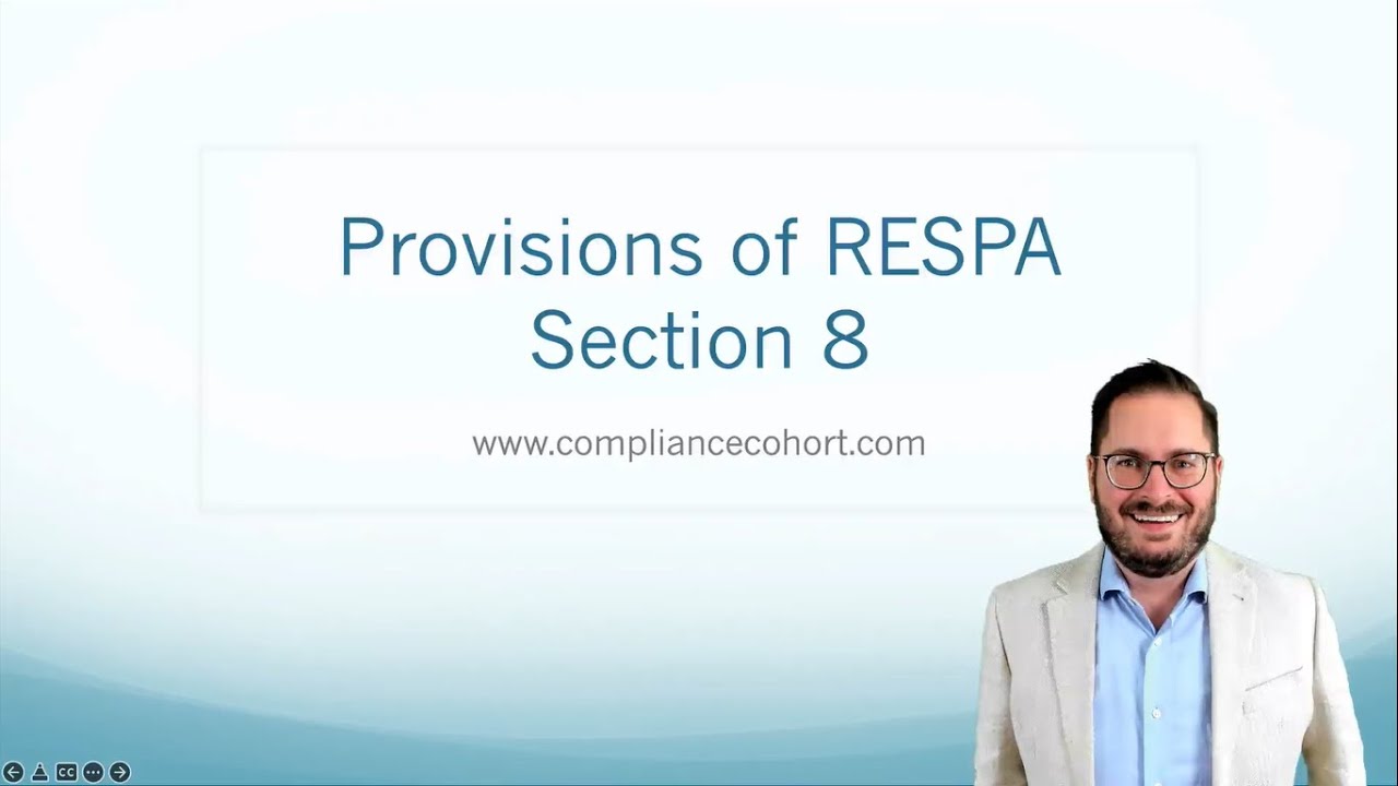 Provisions of RESPA Section 8 - YouTube