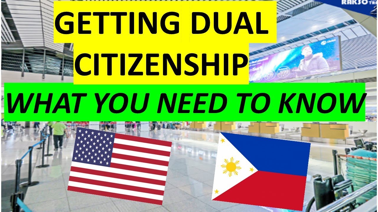 WHAT YOU NEED TO KNOW ABOUT DUAL CITIZENSHIP!!! - YouTube